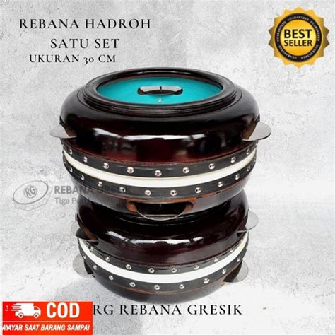 Jual Rebana Hadroh Kualitas Standart Full Set Bas Banjari Banjari