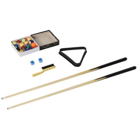 55 Small Play Billard Gaming Table With Full Set Of Balls Cues And Chalk 1 Unit Kroger