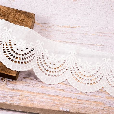 Eyelet Lace Trim By The Yard