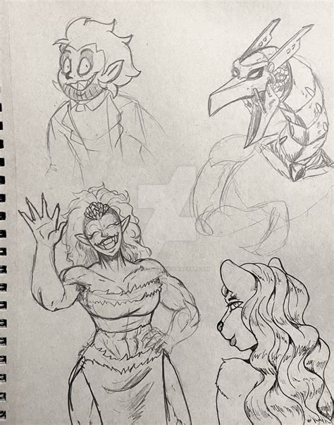 Sketch Page 98 By Deathking12 On Deviantart