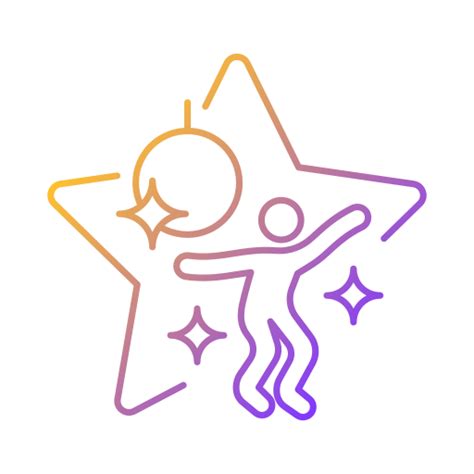 Dancing Generic Gradient Icon