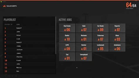 Esx Scoreboard Fivem Esx Scripts