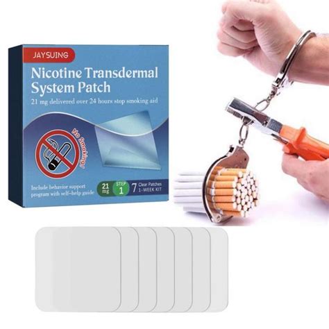 Stop Smoking Patch Quit Smoking Aid Anti Smoking Stickers Nicotine Patches With 24 Hours