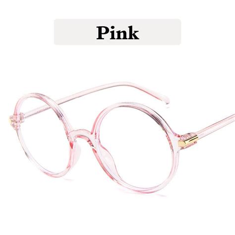 Round Glasses Frame Literary Retro Flat Glasses Fr Vicedeal