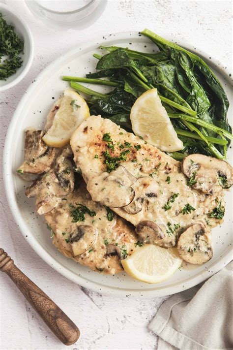 Chicken Scallopini Baked Bree