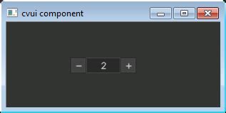 Cvui Very Simple UI Lib Built On Top Of OpenCV Drawing Primitives