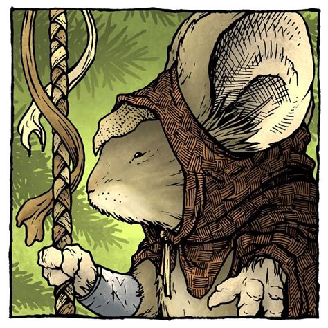 Mouse Guard Color Video 7 Character Art Mouse Guard Rpg Drawing