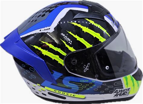 Ls2 Ff352 Skar Negro Azul All Road