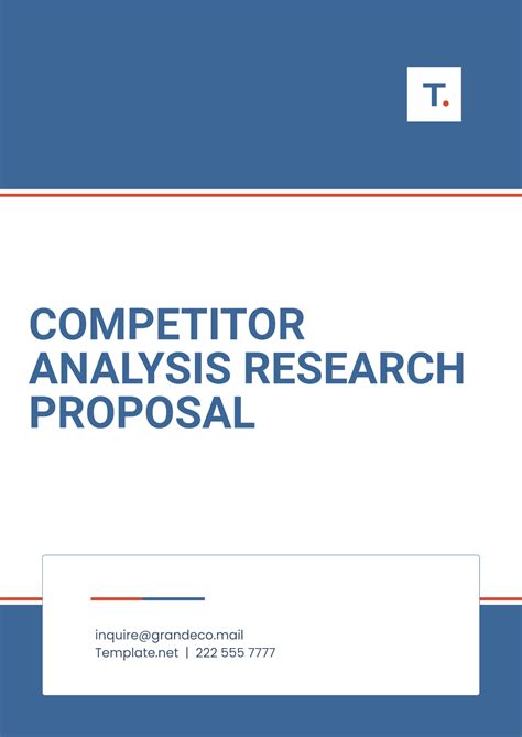 Free Competitor Analysis Templates To Edit Online