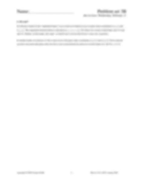 Problem Set 3b In Physics 325 Uiuc Spring 2009 Assignments