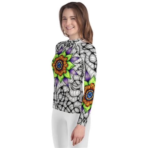 Ethereal Youth Rash Guard Flowstate Apparel