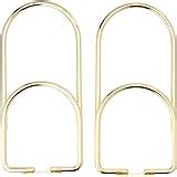 Amazon Com Rev A Shelf 3450 11BR 11 In Brass Under Cabinet Quad Wine Glass Holder Home