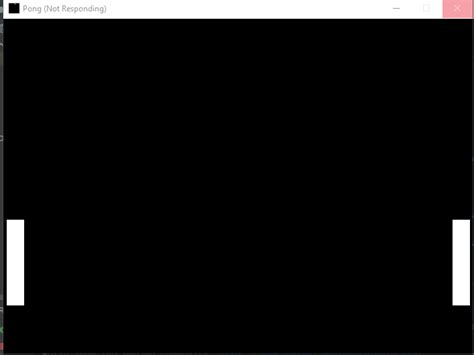 Pygame Isnt Responding Rpygame