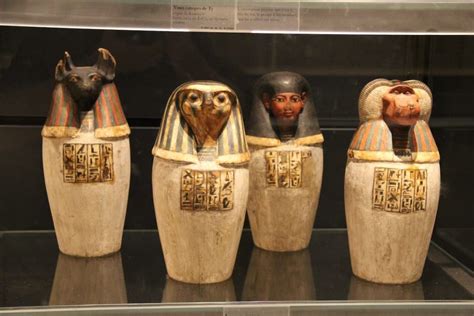 Canopic Jars Ancient Egypt ⚱️ Preservation Of Organs 🫁🧠