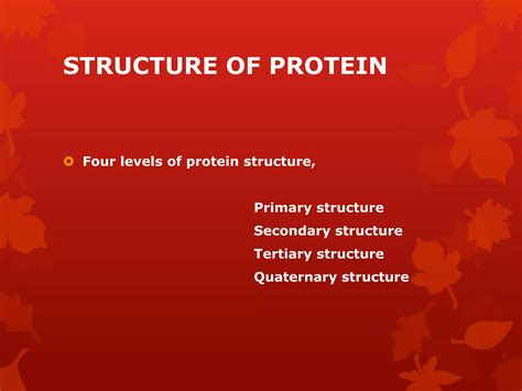 Structure Of Protein Pptx