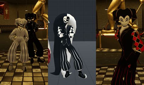 Lf Customizable Jester Vrchat Avatar Ripperstore Forums