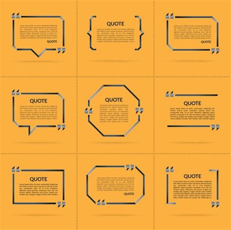 Quotation Templates Vector Images Over 14000