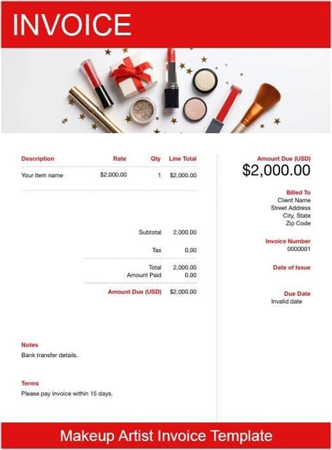 Makeup Artist Call Sheet Example Saubhaya Makeup