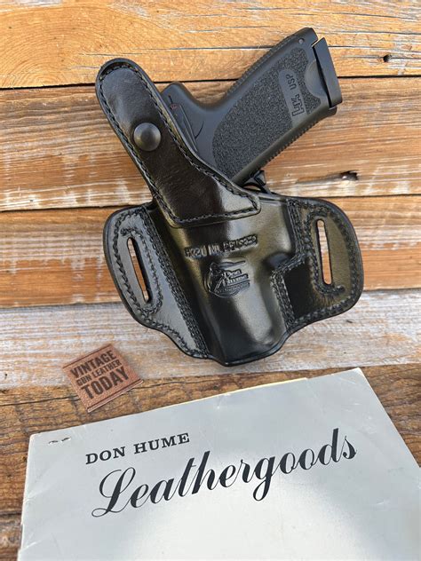 Don Hume Black Basket Leather H721 Owb Holster For Hk Uspc 940 P2000