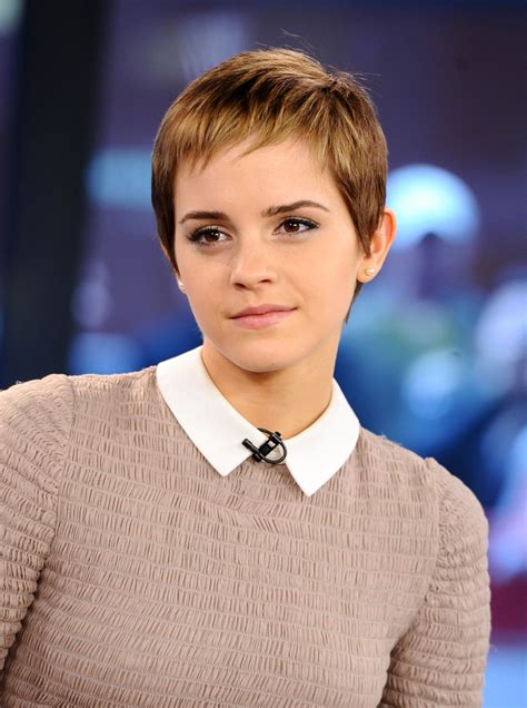 Emma Watson Hair Style File Pixie Crop Emma Watson And Emma Watson Has