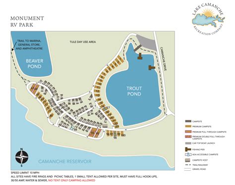 Maps Lake Camanche