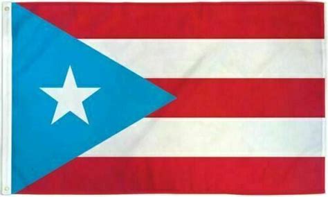 12x18 Light Blue Flag Of Puerto Rico Puerto Rican Pr State Star Us 100d