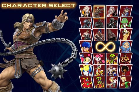A Konami Fighting Game Roster I Made Rkonami