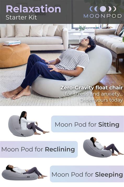 Relax With Moon Pod The Zero Gravity Float Chair