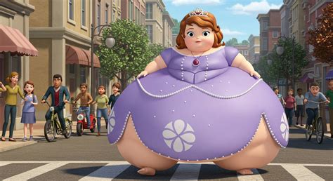Obese Giant Sofia Walking Through The City 8 By Molly Dolly Holly On