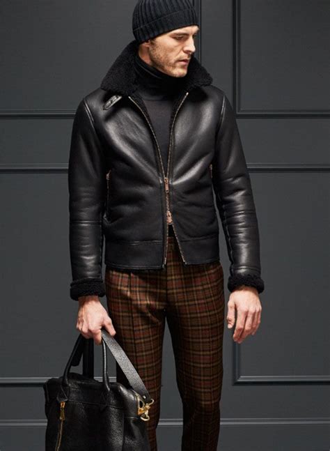 Tagliatore Fallwinter 2019 2020 Collection Black Leather Biker