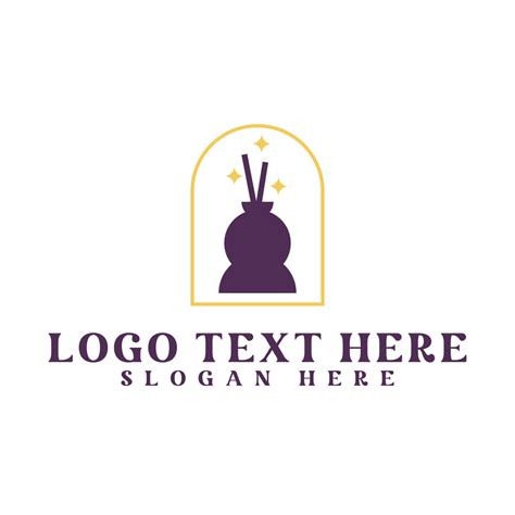 Elegant Essential Oil Diffuser Logo Premium Design For Wellness