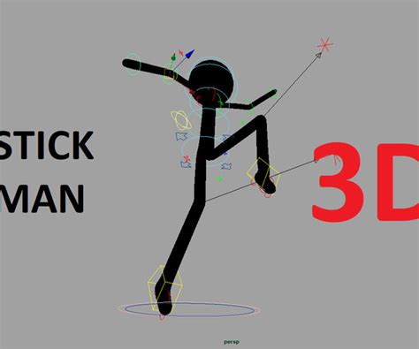Artstation Stick Man Maya Rig Resources