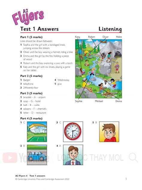 Key Listening A2 Flyers 4 Pdf