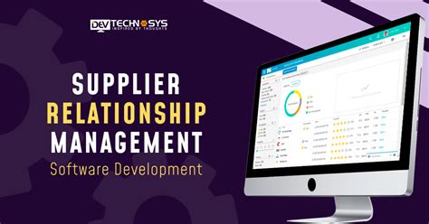 Supplier Relationship Management Software Development