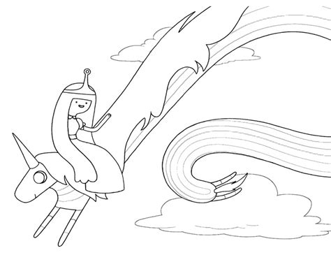 Lady Rainicorn Coloring Pages At Getdrawings Free Download