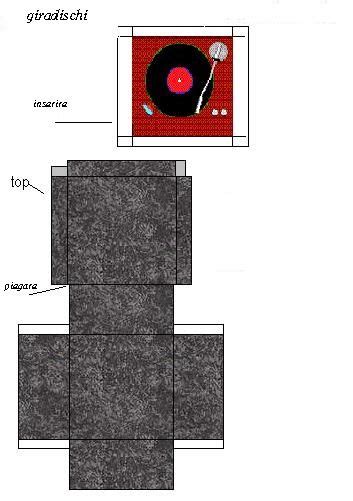 Diy Dollhouse Record Player Tutorial Printable Record Player Template