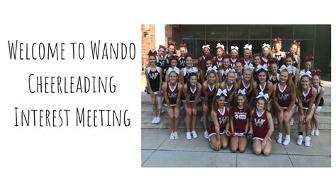 Ppt Wando Cheerleading Interest Meeting Join Us To Cheer For Success