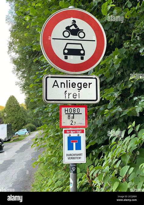 Votre Appareil De Navigation Se Trouve Signe à Une Impasse Route