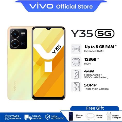 VIVO Y G RAM GB ROM GB รองรบชารจเรว W แบตเตอร mAh กลอง MP สนกสนาน นว