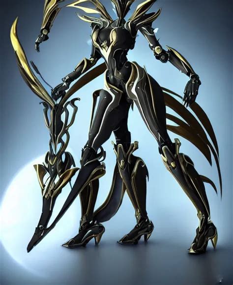 Beautiful Intricate Fanart Of Female Warframe Elegant Stable Diffusion