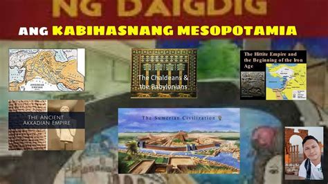Poster Tungkol Sa Kabihasnang Mesopotamia