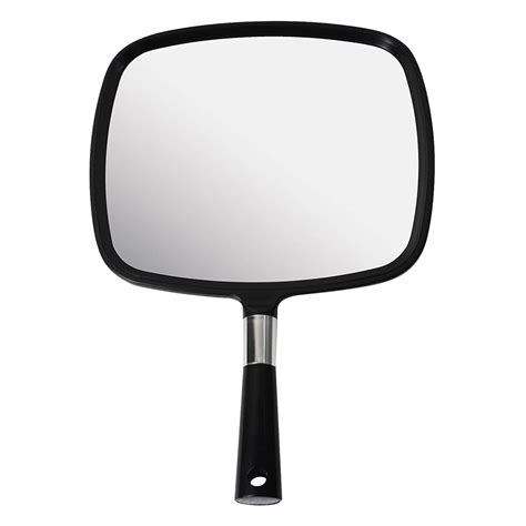 Apercolorier Portable Hand Held Mirror Large For Salon And Home Use