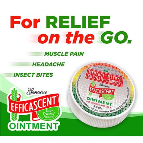 Efficascent Ointment 10g La Belleza Au Skin And Wellness