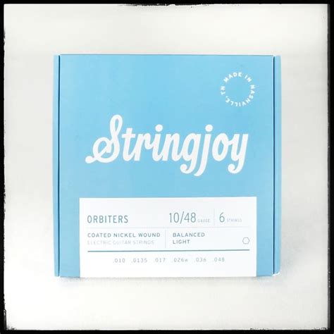 Stringjoy Orbiters Balanced Light Gauge 10 48 Coated Reverb Uk