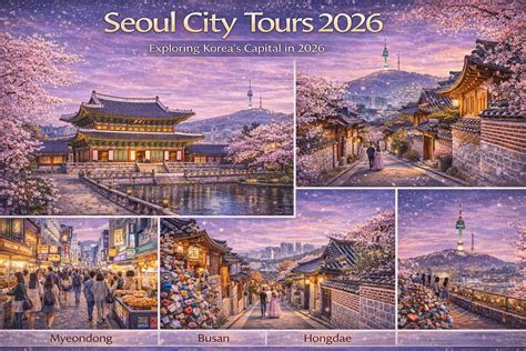 ทัวร์โซล 2026 เที่ยวเมืองหลวงเกาหลี ช้อปปิ้งและวัฒนธรรม