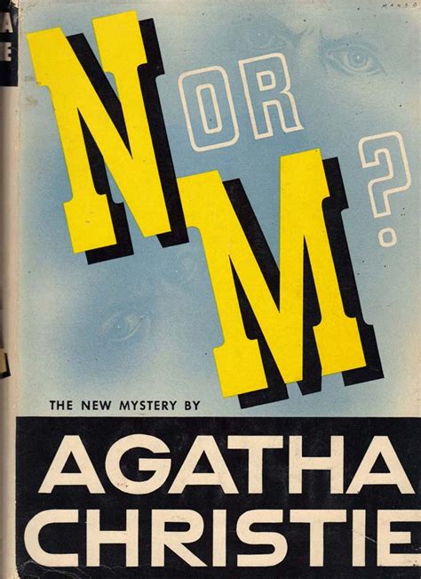 N Or M 1941 Agatha Christie First Edition Identification Guide