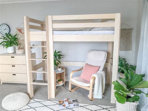 Classic Loft Bed Magic Of Wood Pty Ltd