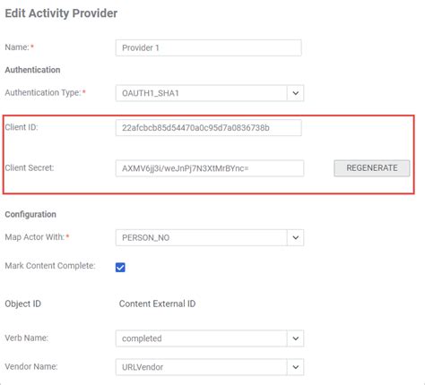 Create A New Xapi Activity Provider