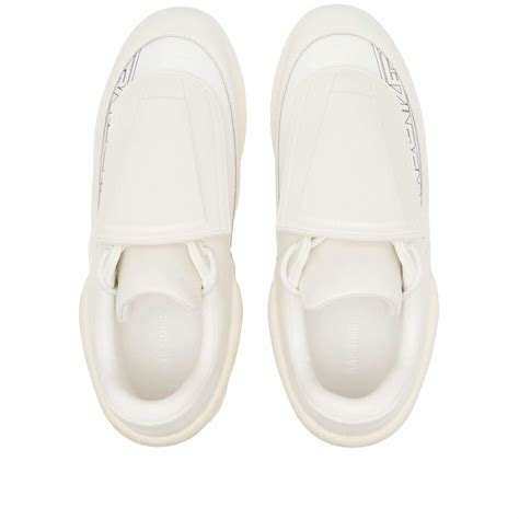 Raf Simons Mens Antei Oversized Sneakers In Off Whiteblack Raf Simons