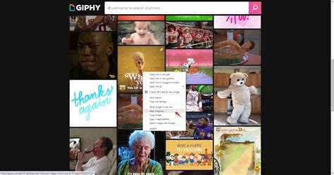 如何在 Giphy 上下载 ？ Imaget